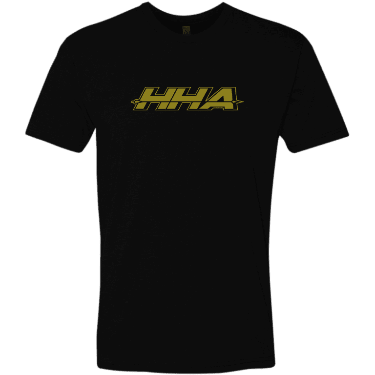 Black Logo Tee | HHA Sports
